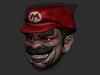Devil Mario Head Sculpt for Action Figures Custom Head 3D model 3D ...
