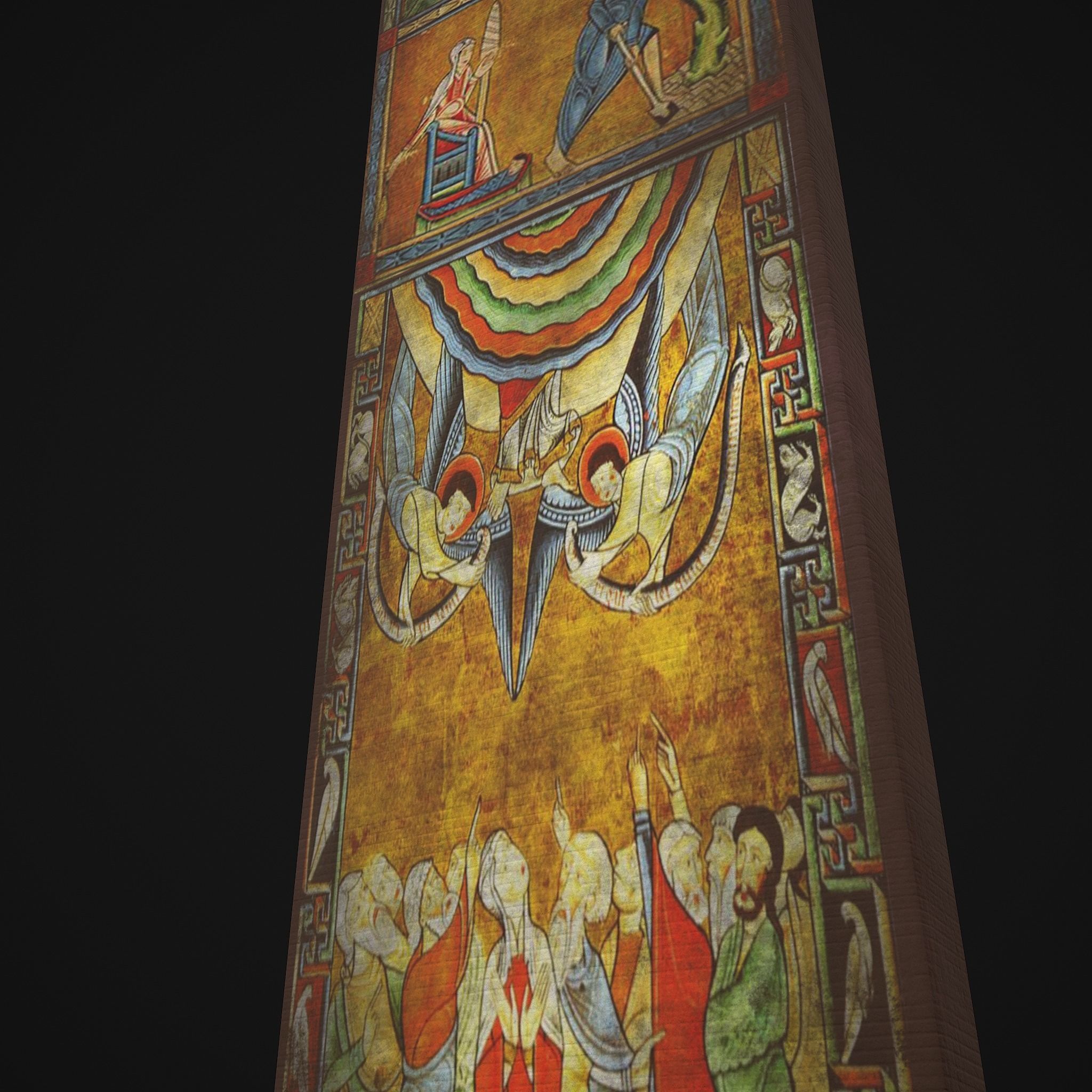 3D model Medieval Biblical Painting VR / AR / low-poly | CGTrader