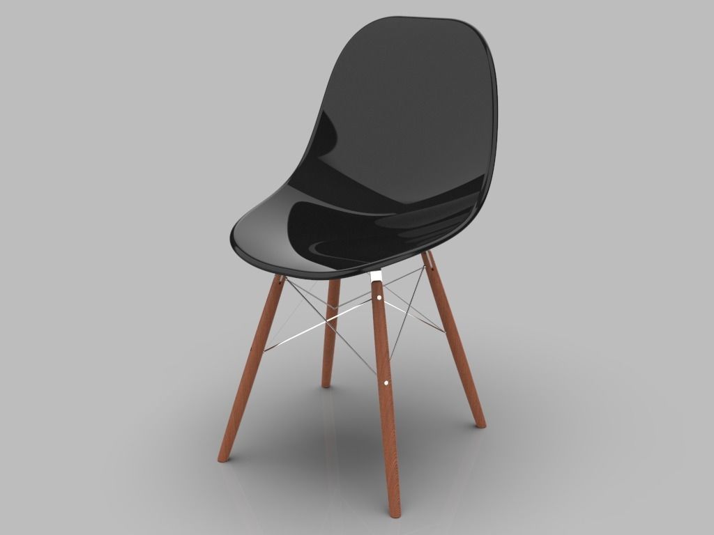 Eames Chair 3D model free 3D model | CGTrader