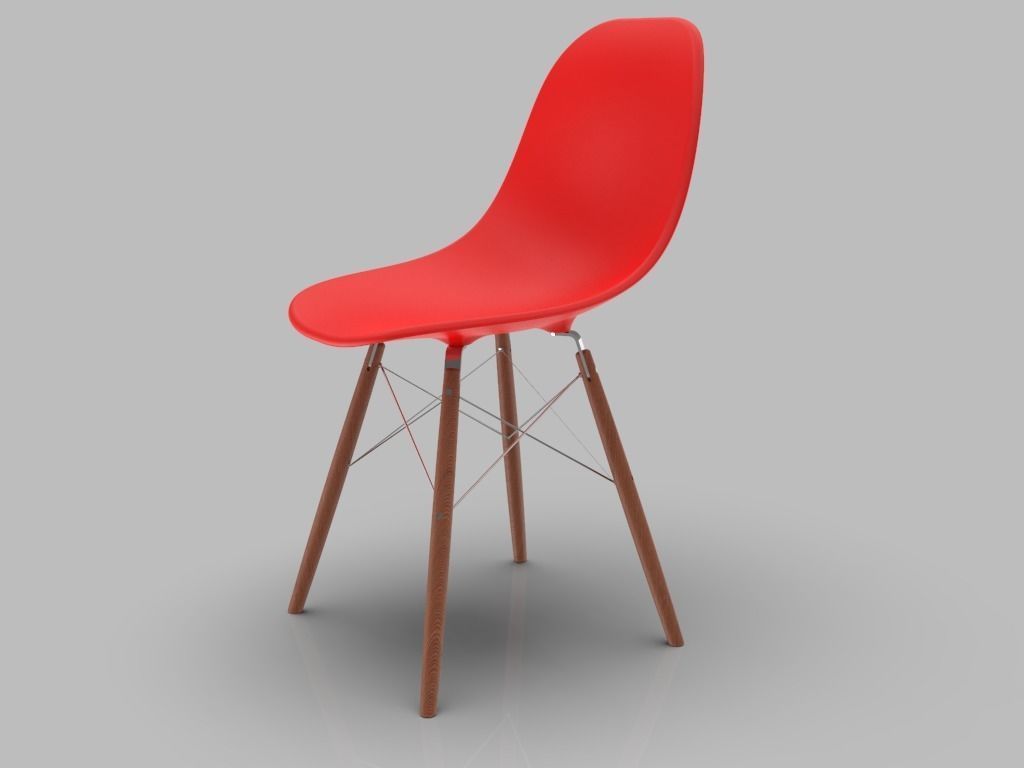 Eames Chair 3D model free 3D model | CGTrader