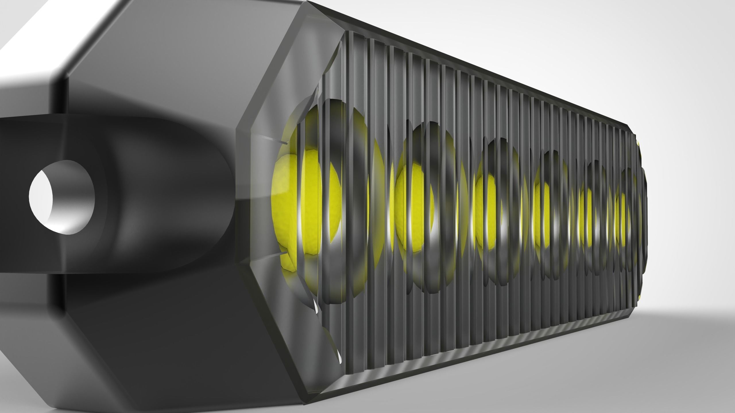 3D model LED Strobe Light VR / AR / low-poly | CGTrader