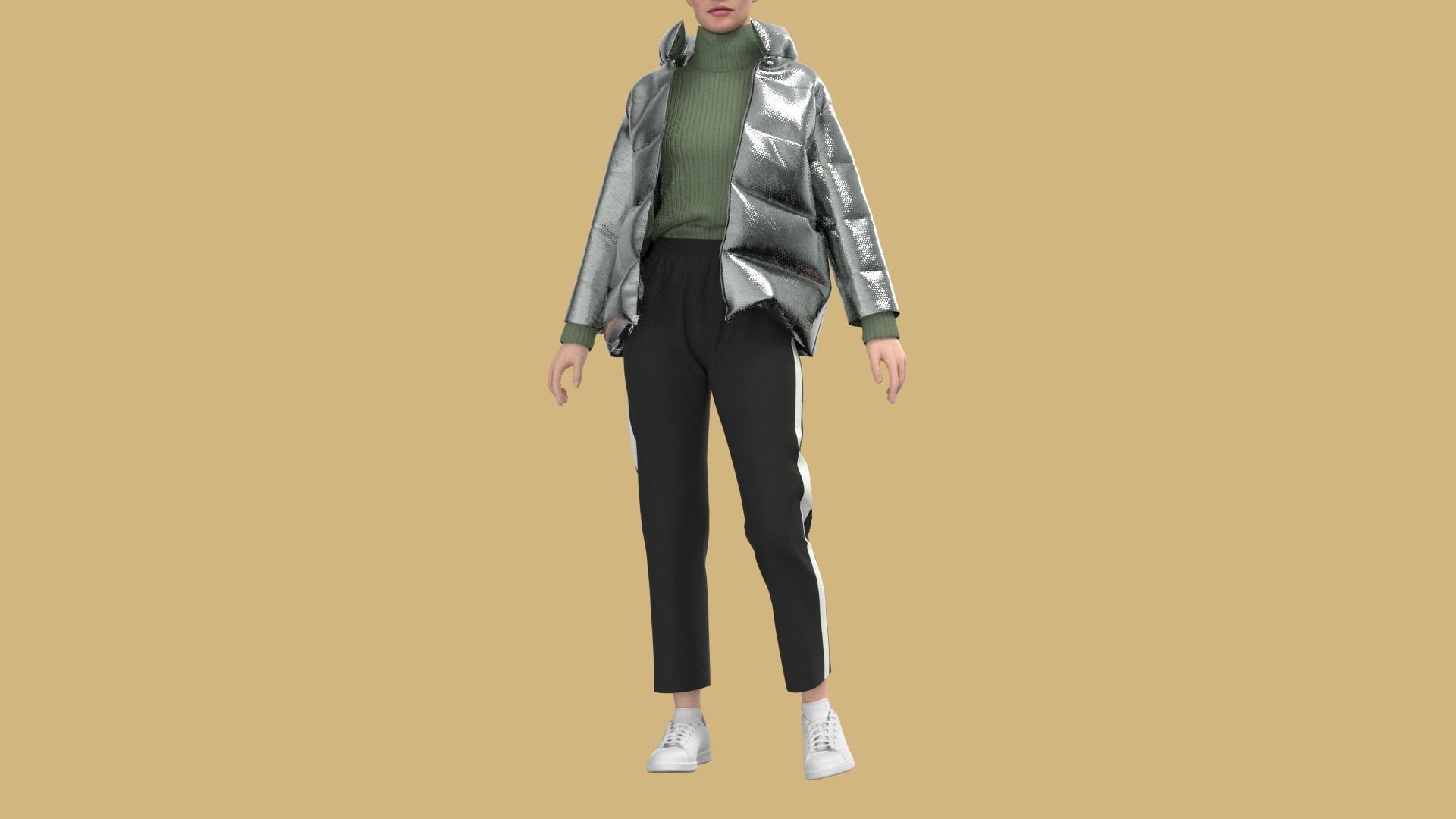 Collection of Female Outfits 3D model | CGTrader
