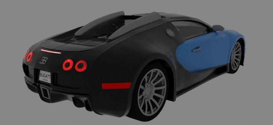 Bugatti Veyron free 3D model rigged | CGTrader