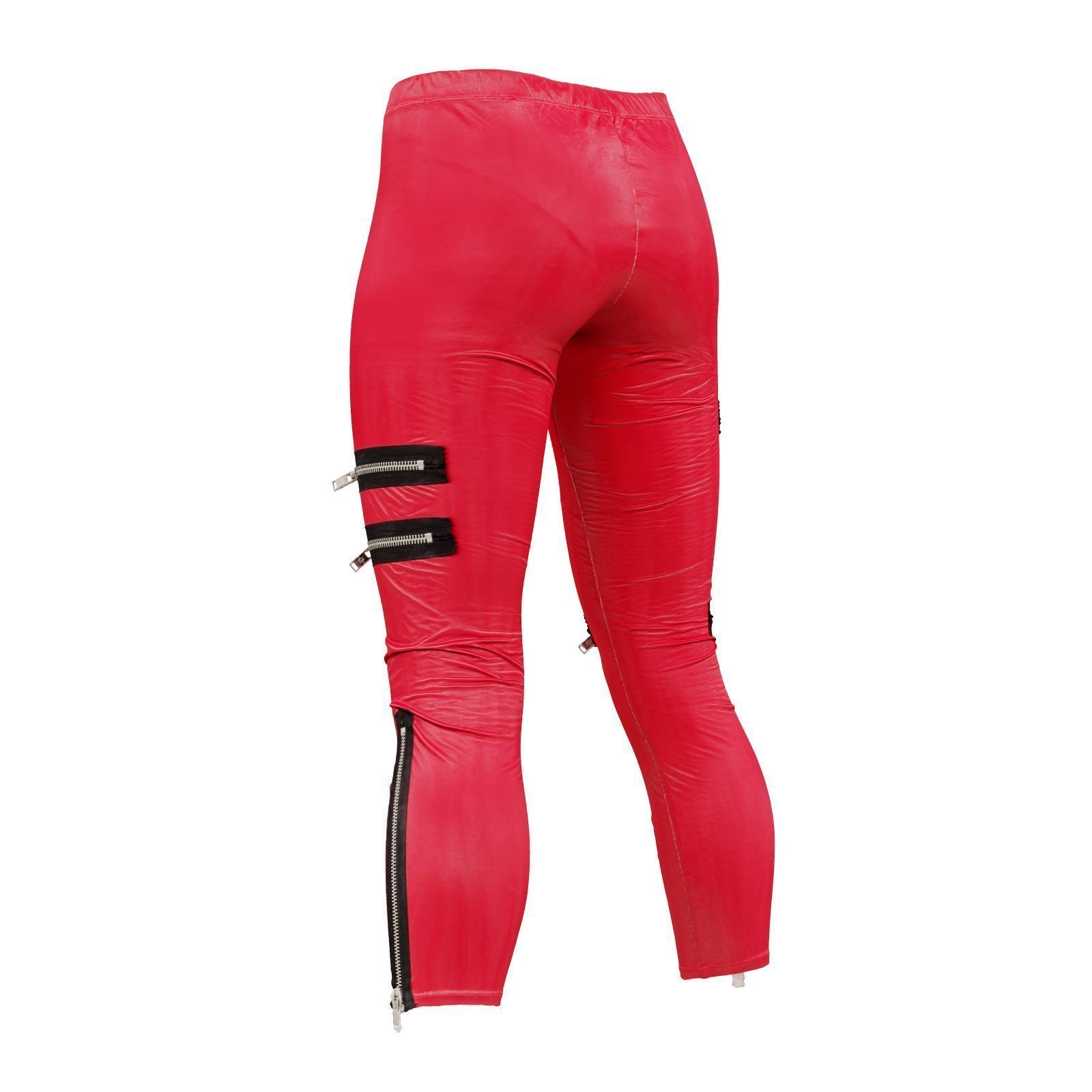 DOLLSKILL Vinyl Zipper Trousers 3D model | CGTrader