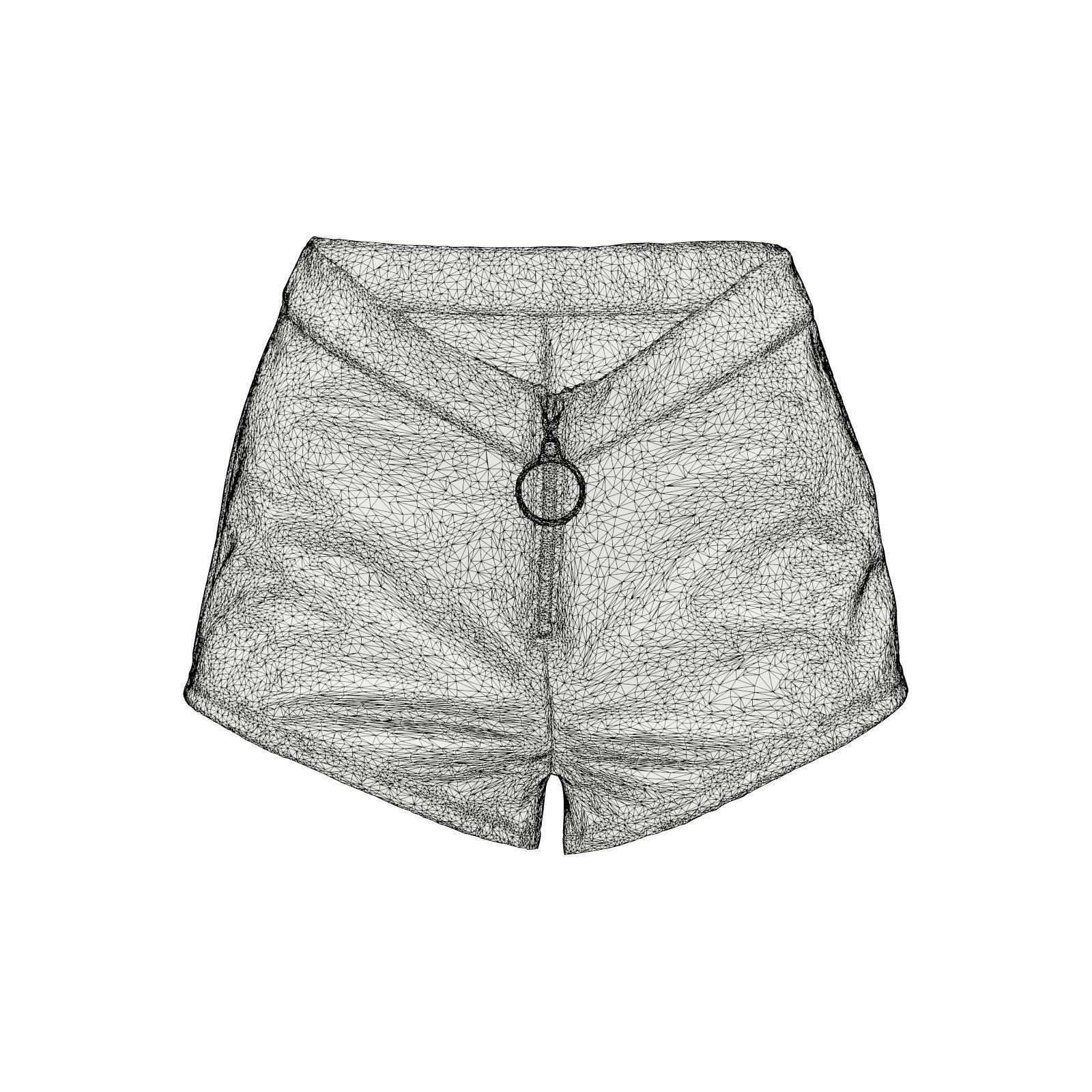 DOLLSKILL Vinyl Hotpants 3D model | CGTrader