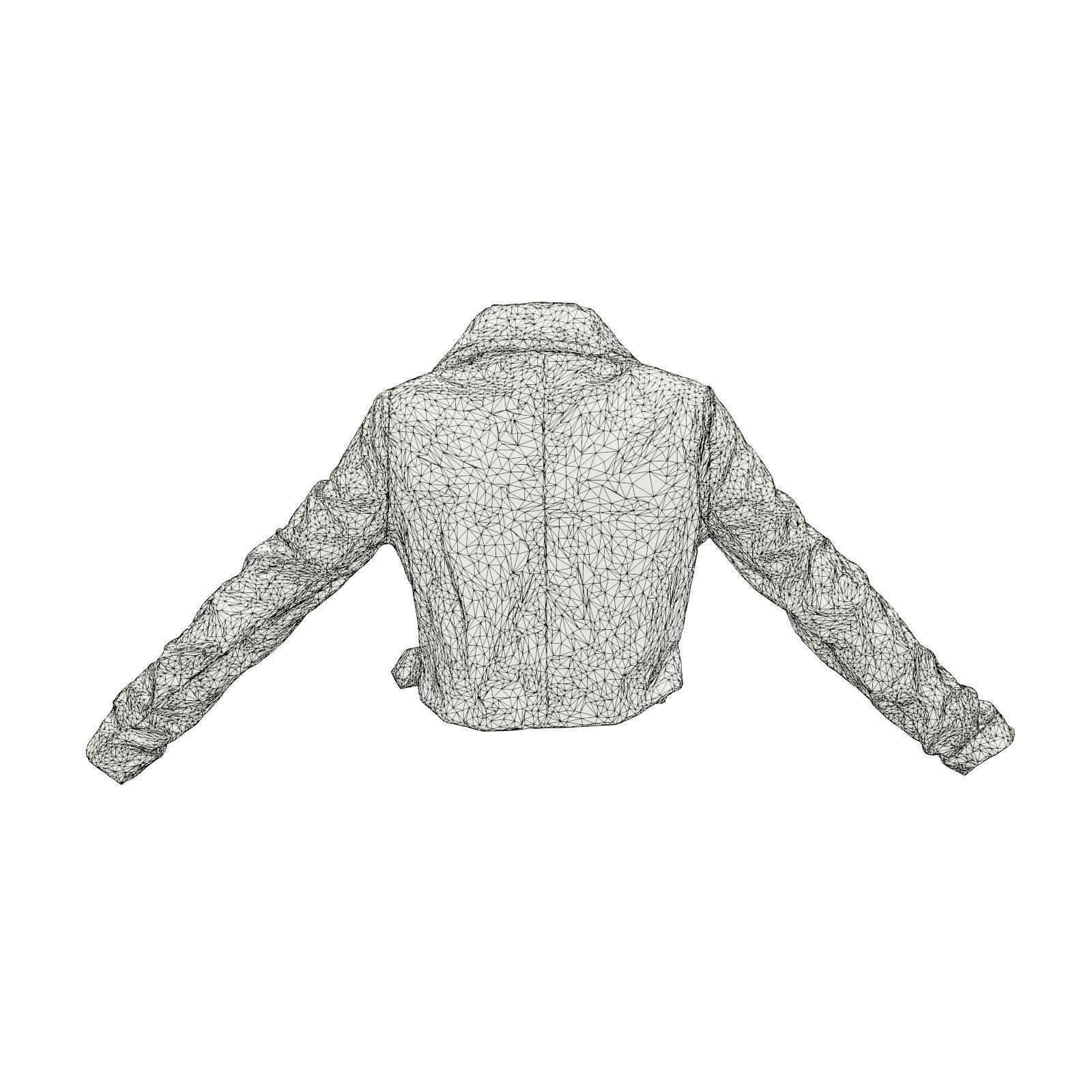 DOLLSKILL Shiny Tiger Jacket 3D model | CGTrader