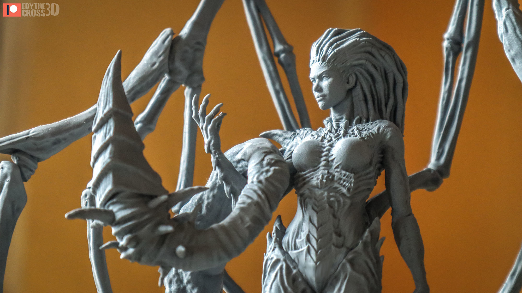 Queen of Blades - Starcraft 3D model 3D printable | CGTrader