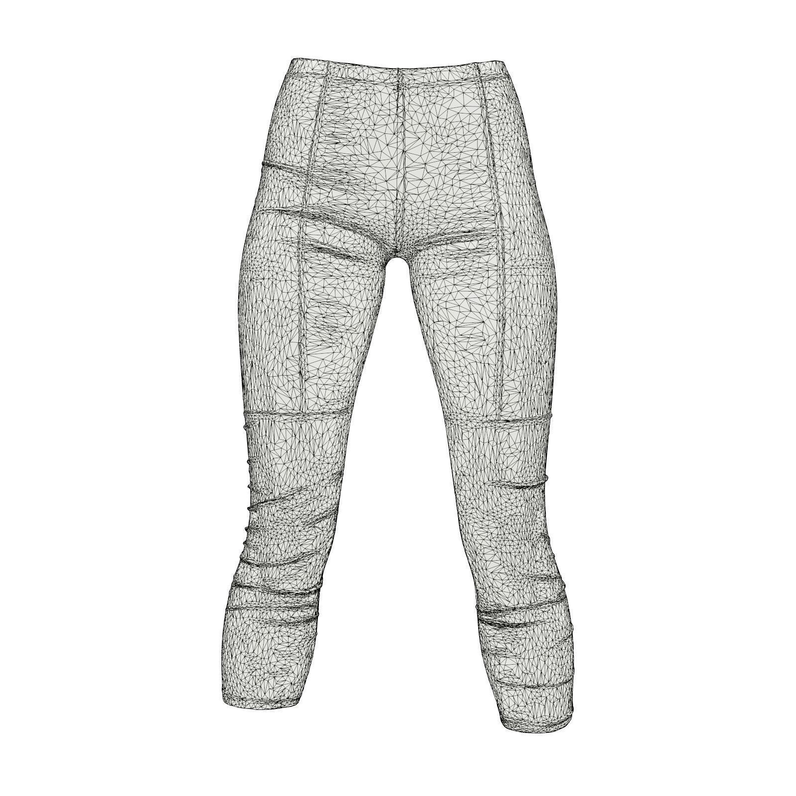 Lined Leggings 3D model | CGTrader