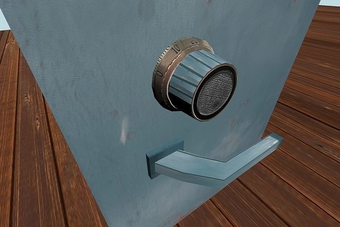 3D model Security safe VR / AR / low-poly | CGTrader