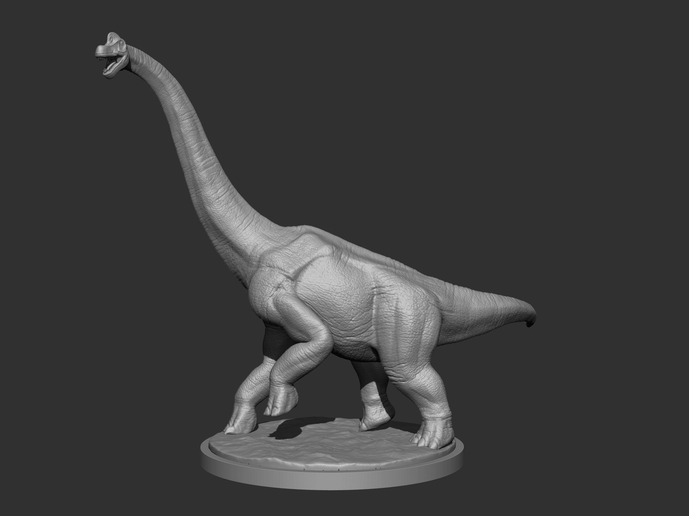 3D Brachio for Printing Pose 2 3D model 3D printable | CGTrader