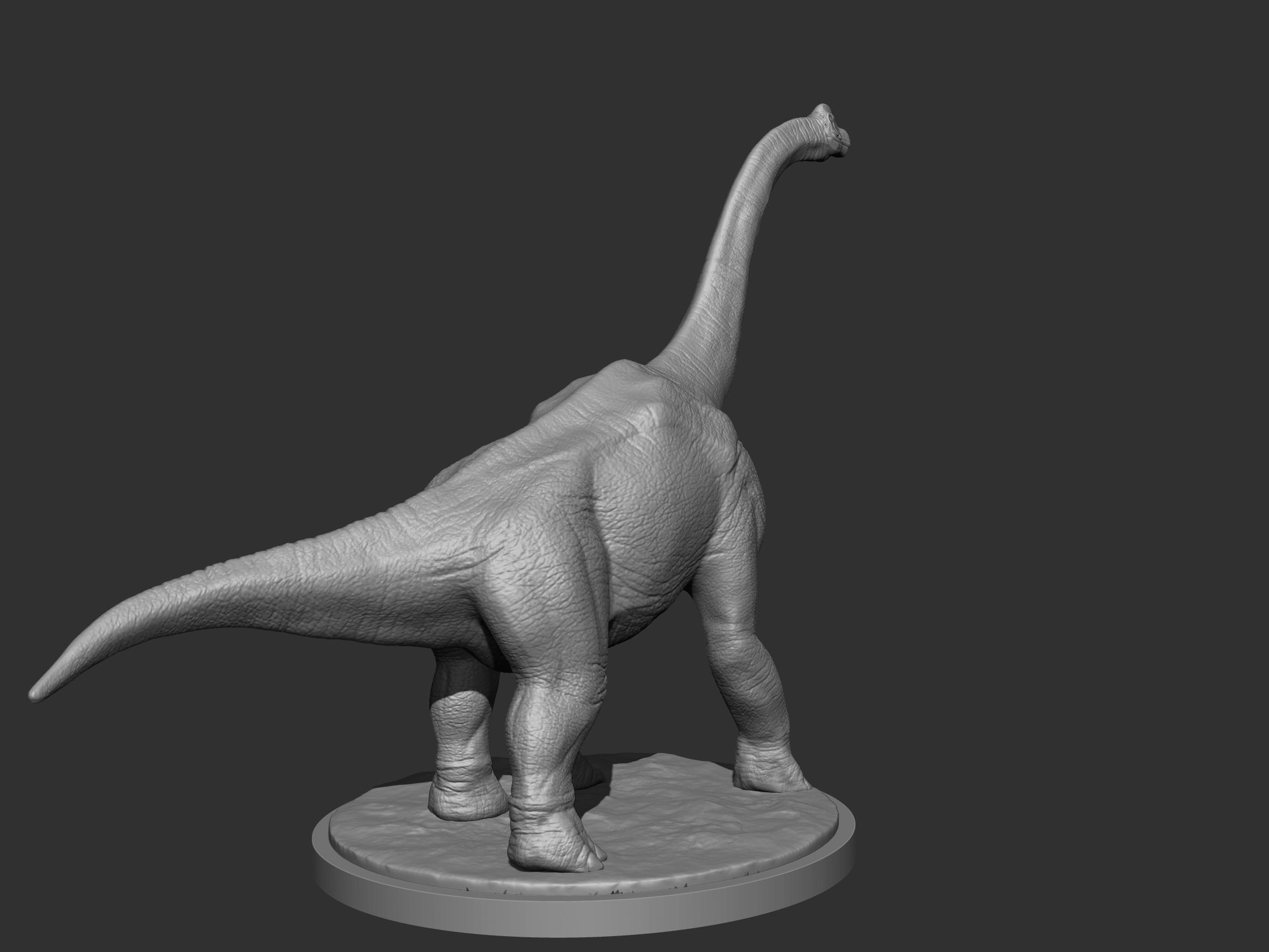 3D Brachio for Printing Pose 3 3D model 3D printable | CGTrader