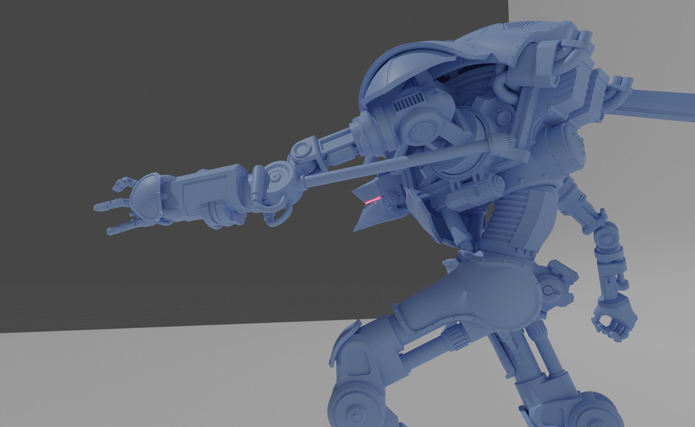 new arm for highlander mech free 3D model 3D printable | CGTrader