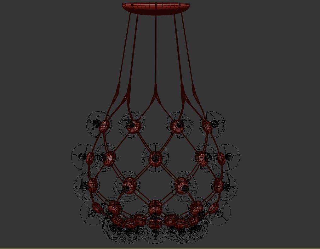 Luceplan Mesh Light D86551 3D model | CGTrader