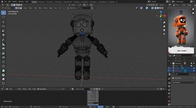 3D model Levi the Robot VR / AR / low-poly | CGTrader