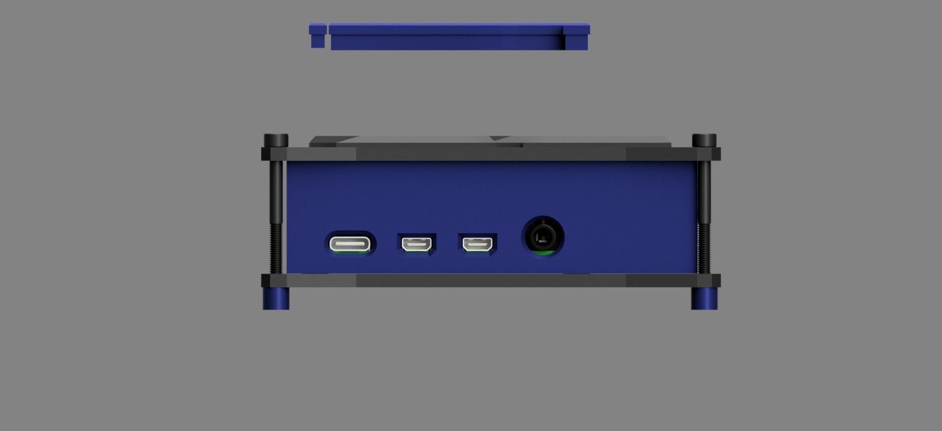 RASPBERRY PI 4 B BOX 3D model 3D printable | CGTrader