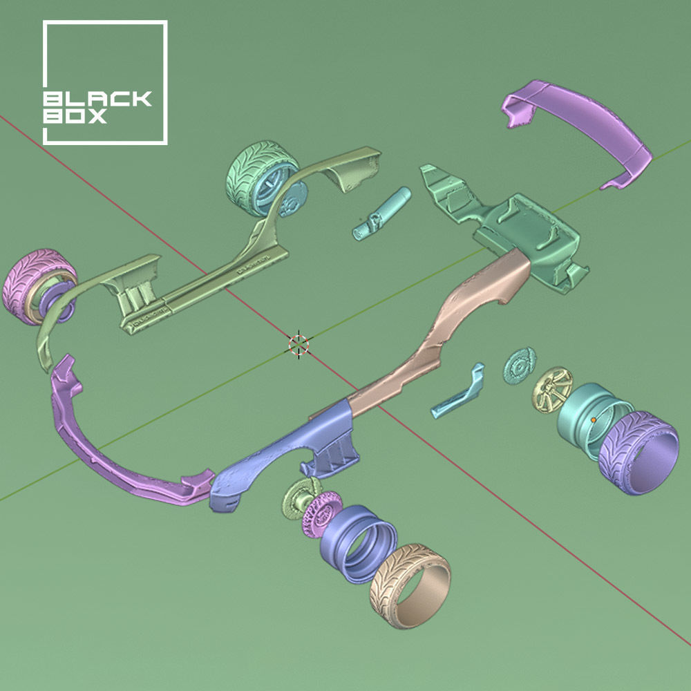 RX7 BB01 BODYKIT For tamiya 1-24 3D model 3D printable | CGTrader