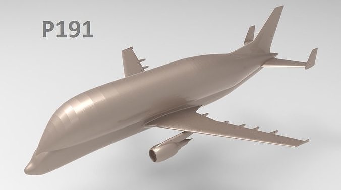 P191-Aircraft 19 3D model | CGTrader
