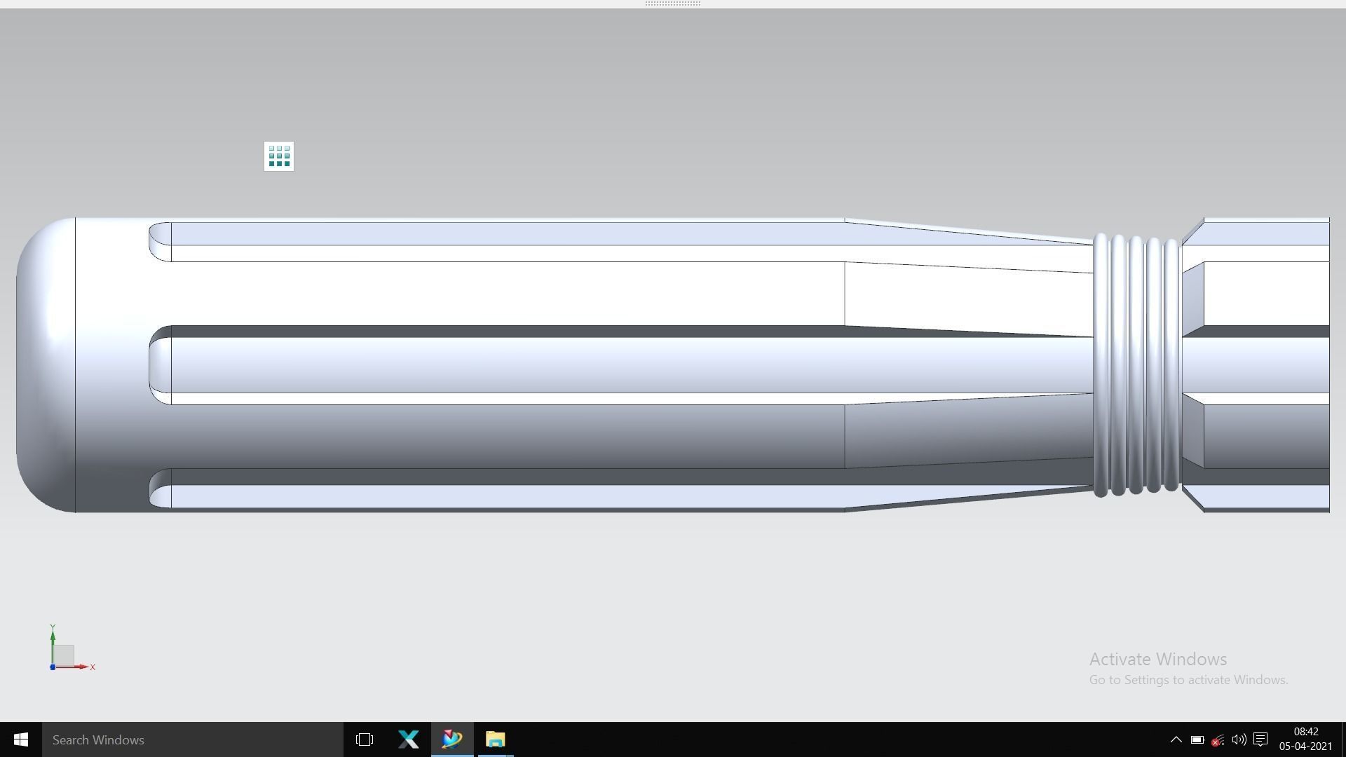 SCREW DRIVER HANDLE MODEL 3D model 3D printable | CGTrader