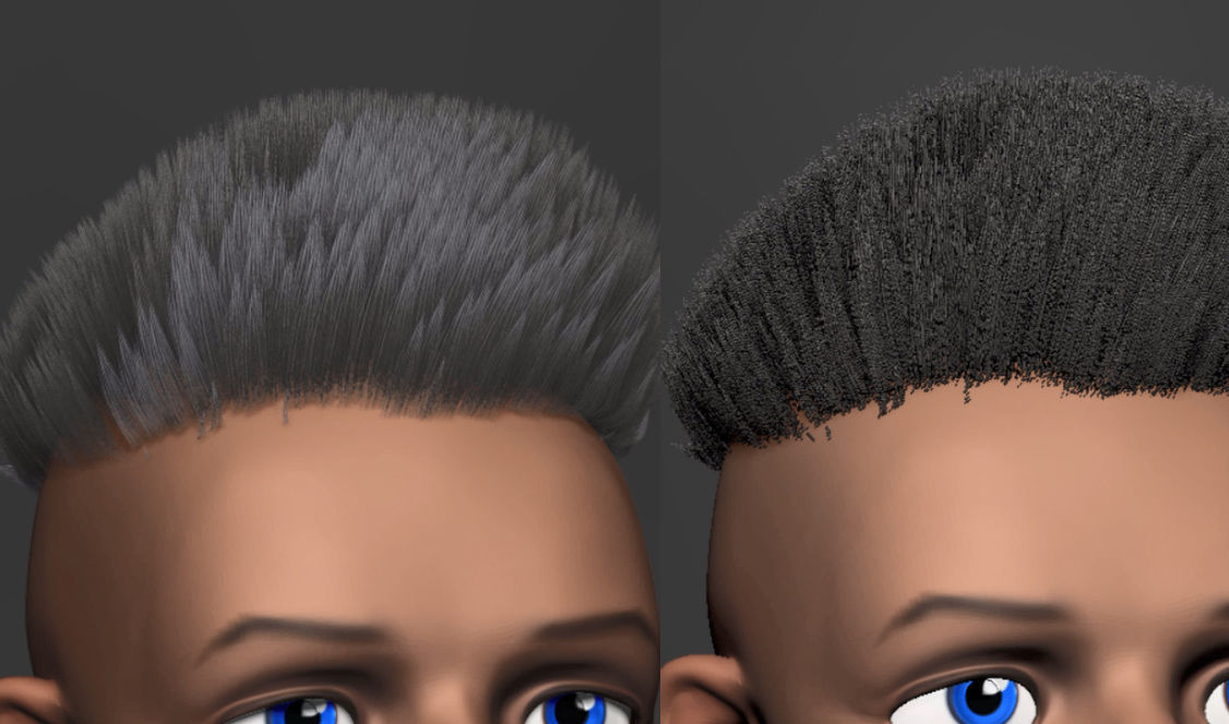 3D model Real-time Hair ZBrush Plugin VR / AR / low-poly | CGTrader