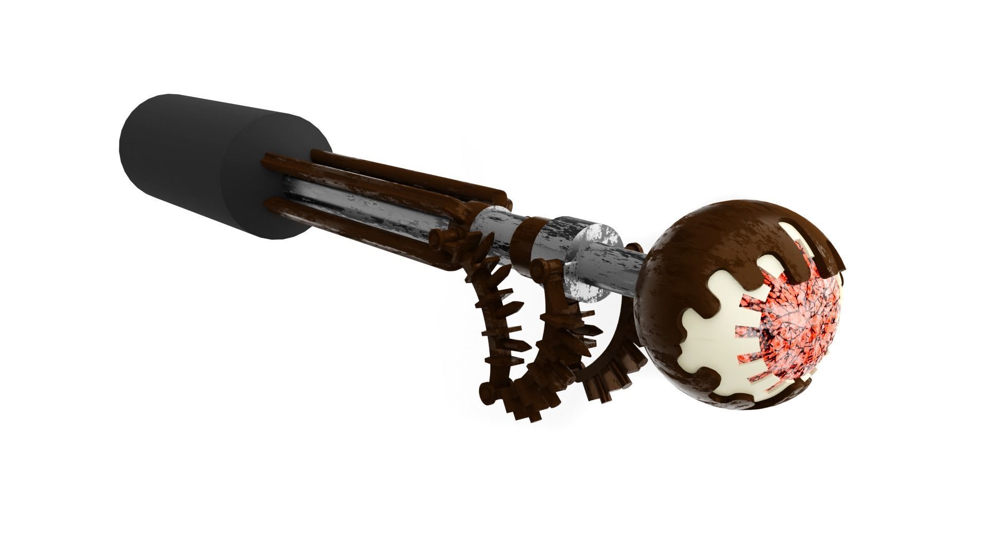 Jabbas Palace Gatekeeper droid 1-12 scale 3D model 3D printable | CGTrader