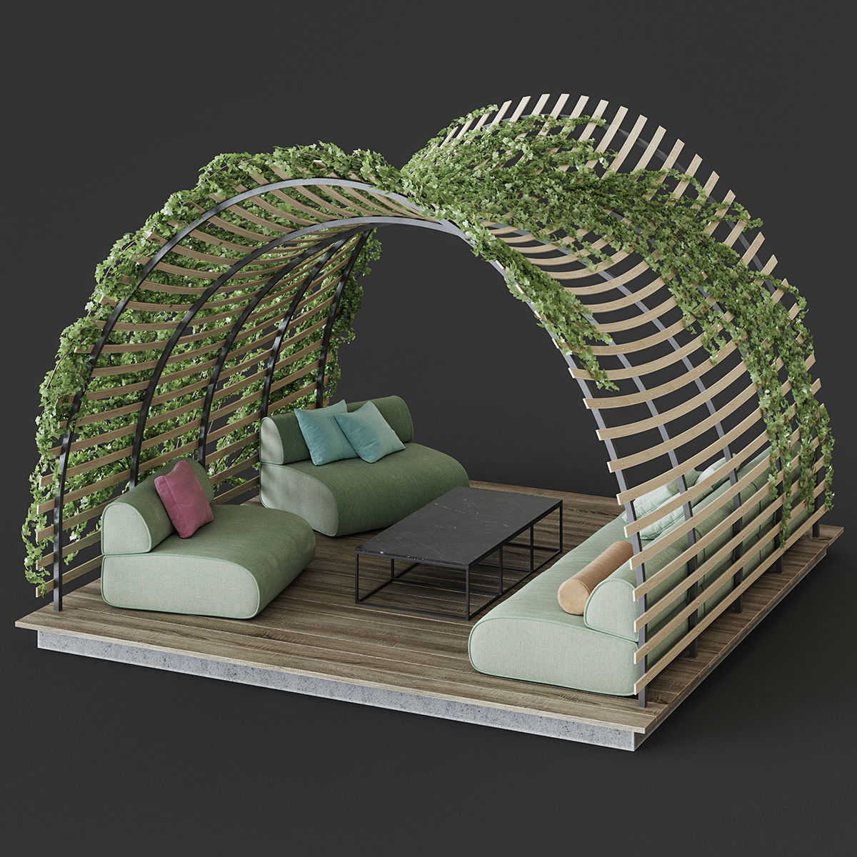 Garden house 3D model | CGTrader