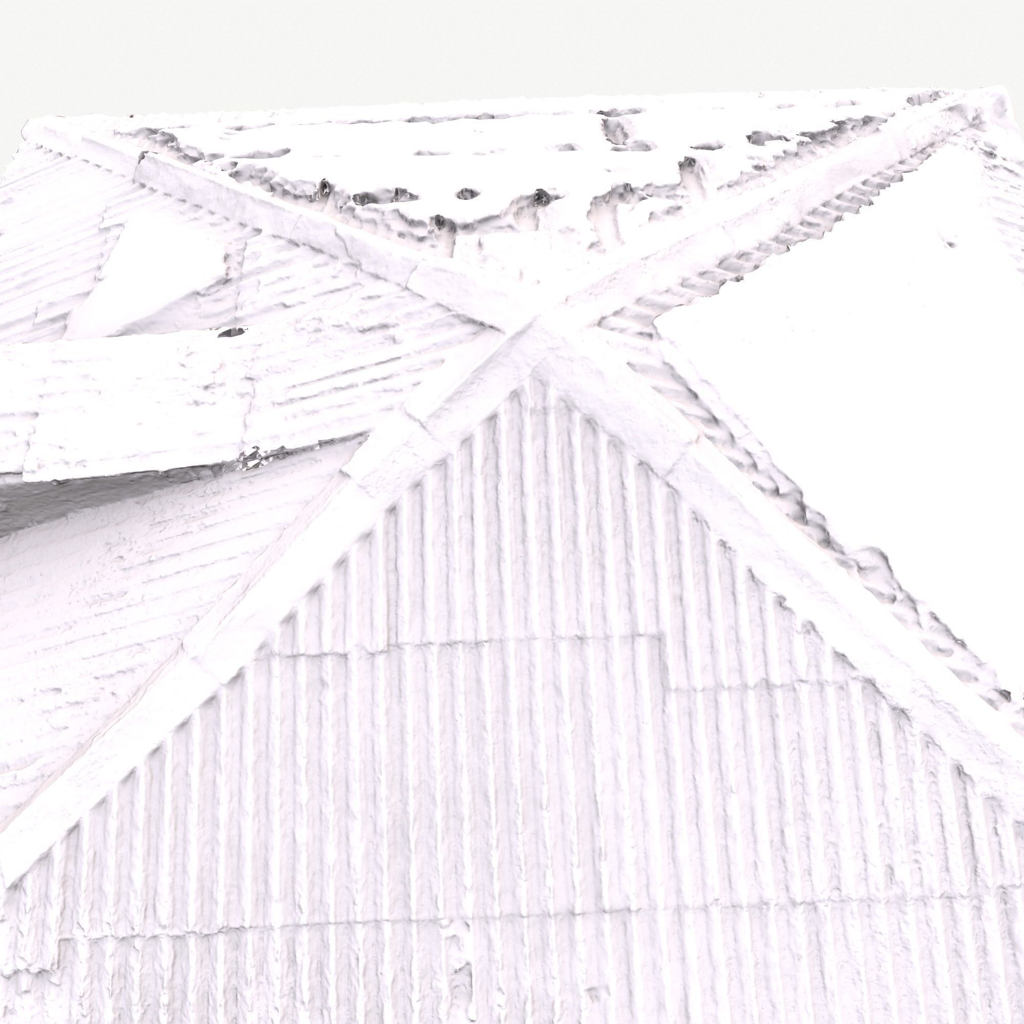 3D model Old Roof Scan 3d model VR / AR / low-poly | CGTrader