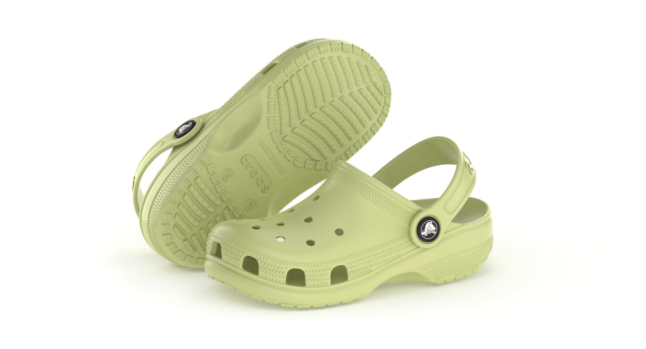 Crocs Classic Clog All Colors 3D model | CGTrader