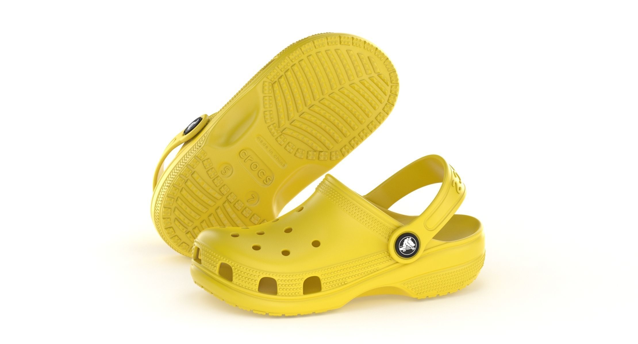 Crocs Classic Clog All Colors 3D model | CGTrader