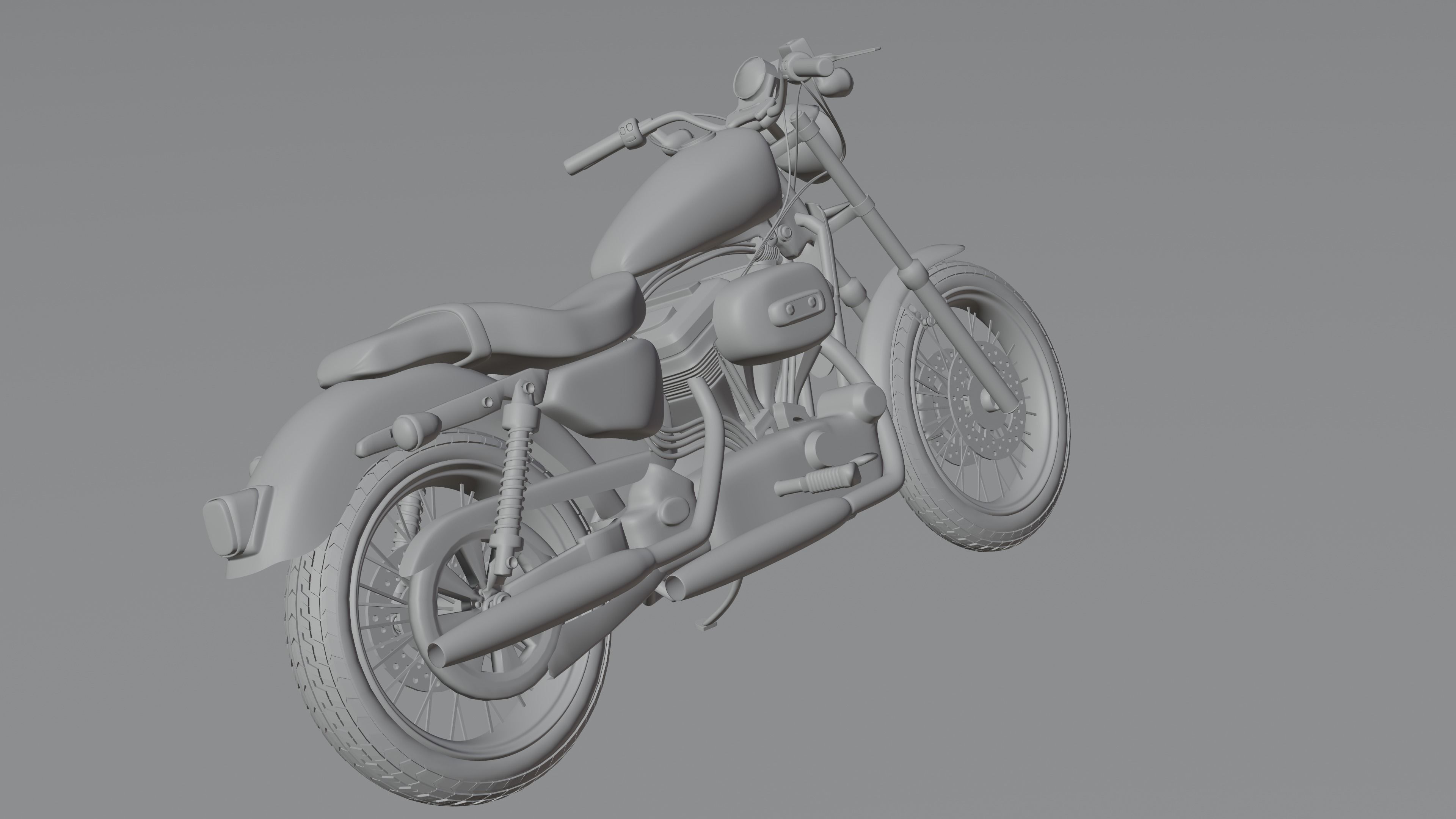 harley davidson 3D model | CGTrader