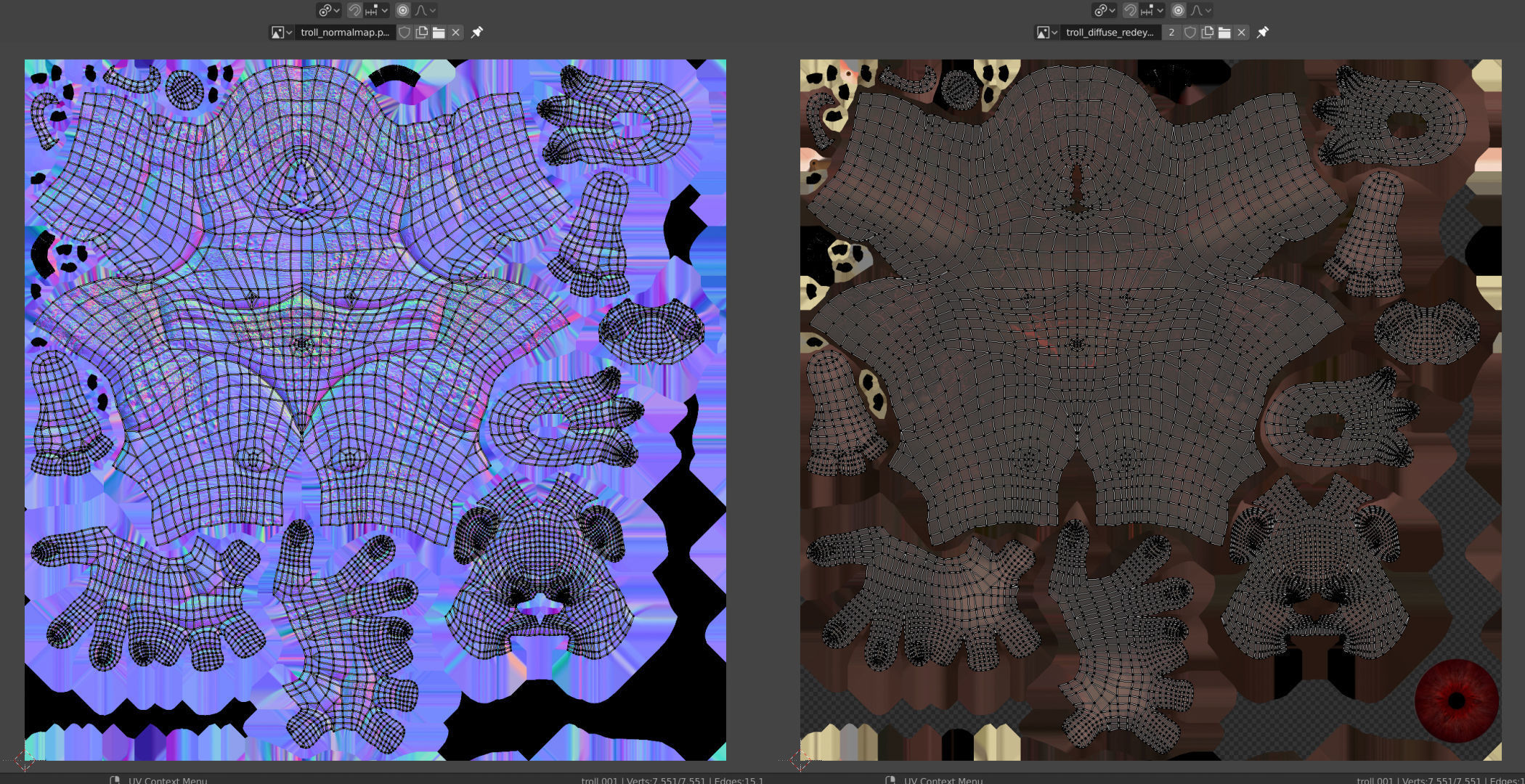 3D model Forest Troll VR / AR / low-poly | CGTrader