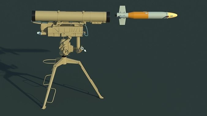 9M133 Kornet 3D model | CGTrader