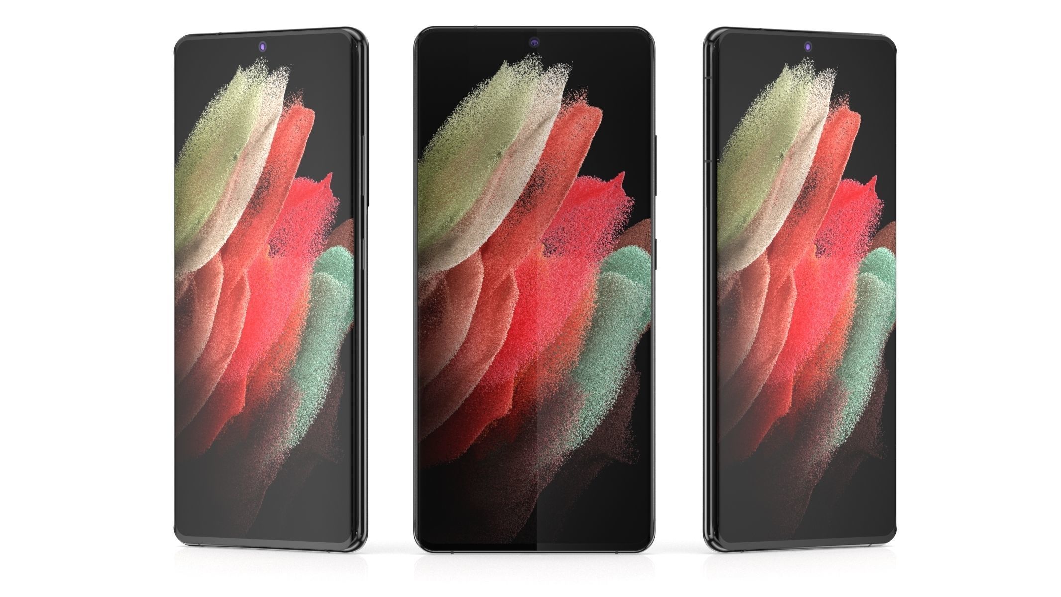 Samsung Galaxy S21 Ultra All Colors 3D model | CGTrader
