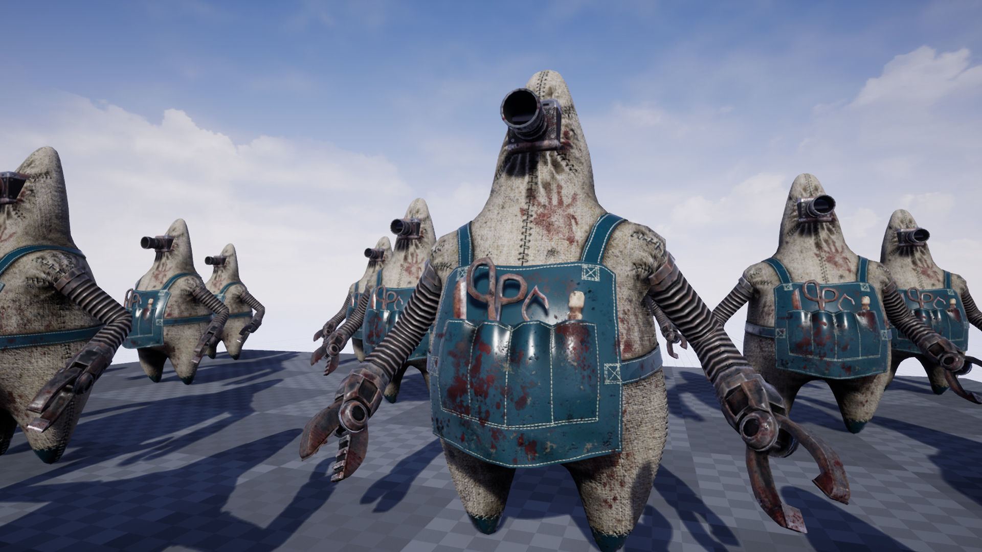 3D Model Collection Stitch Creatures Pack VR / AR / low-poly | CGTrader