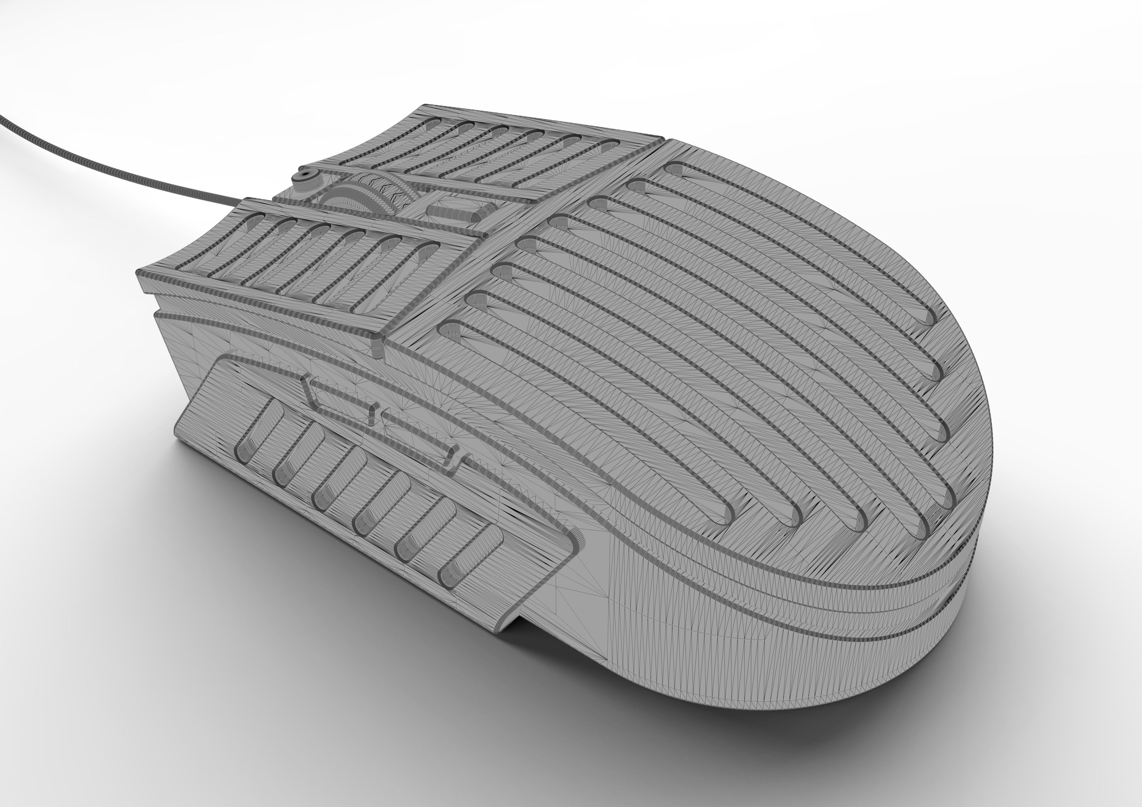 Pc mouse gaming 3D model | CGTrader