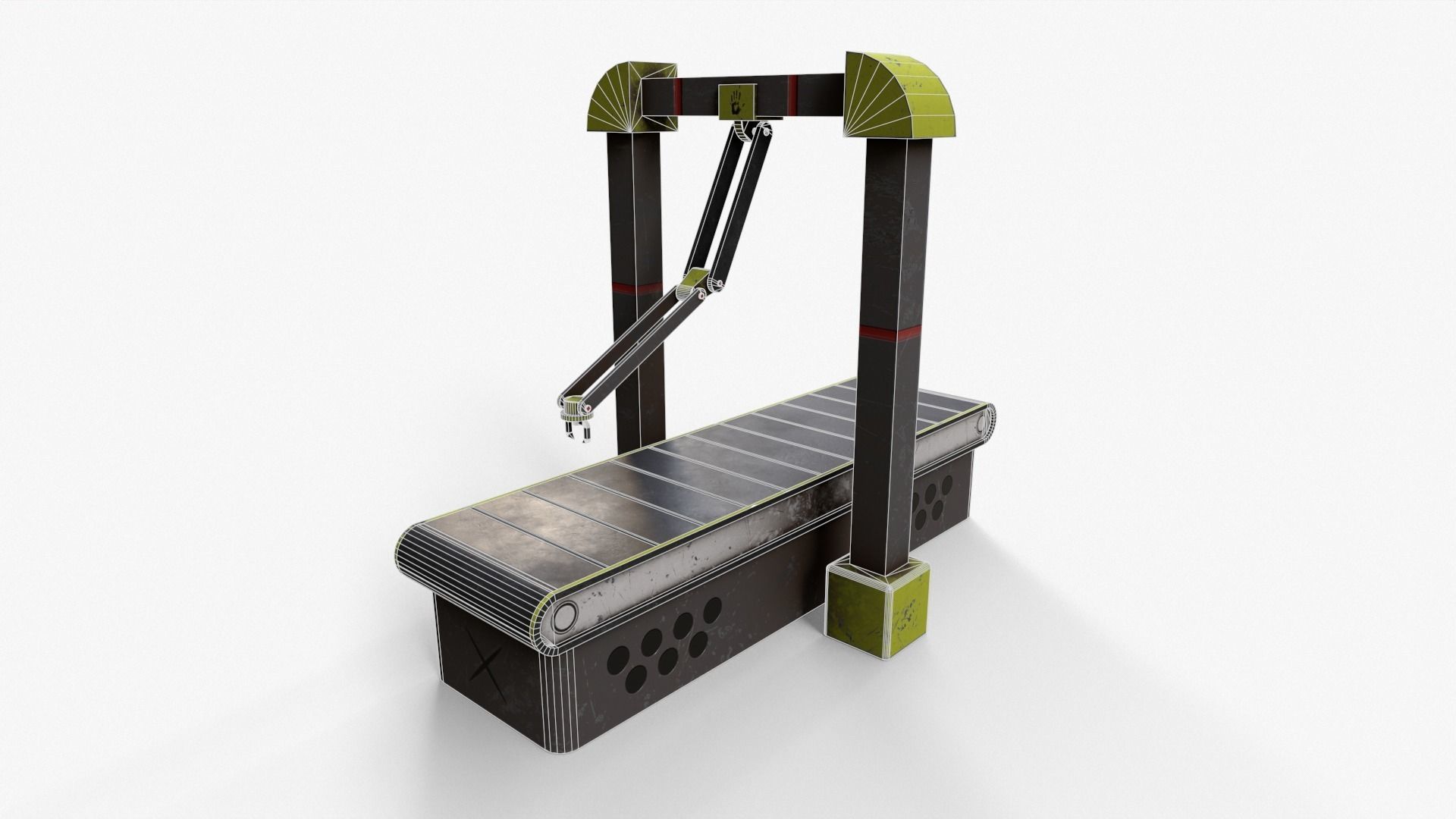 3D model Production Line VR / AR / low-poly | CGTrader