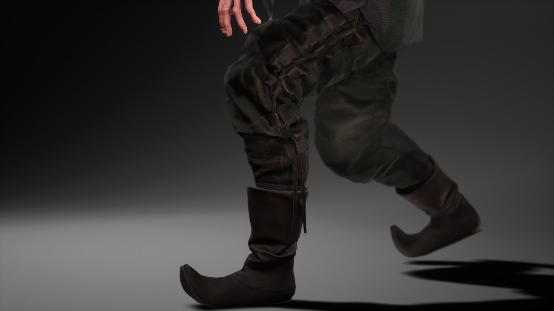 3D model Man character medieval scout VR / AR / low-poly | CGTrader