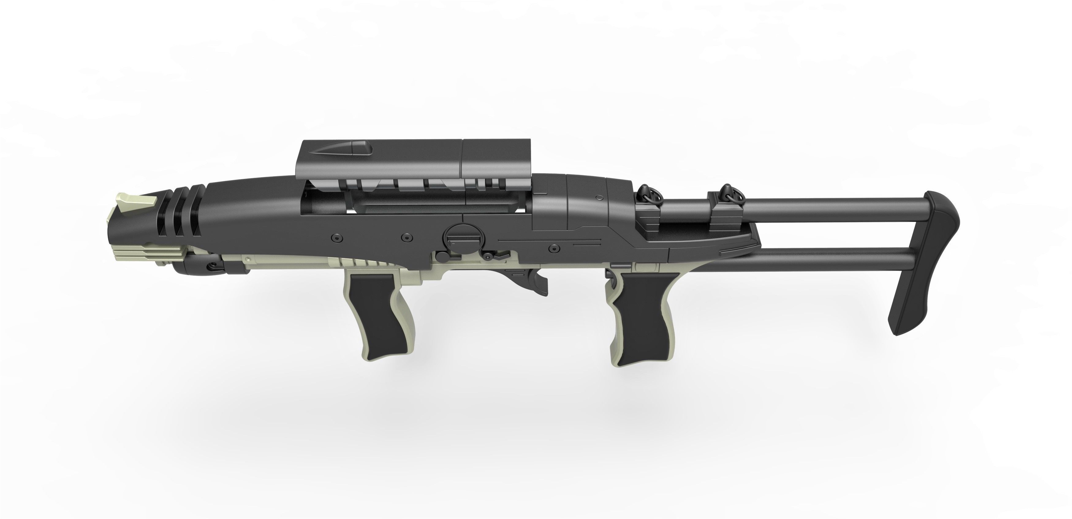 Hero MACO Particle Rifle from Star Trek Enterprise 3D model | CGTrader