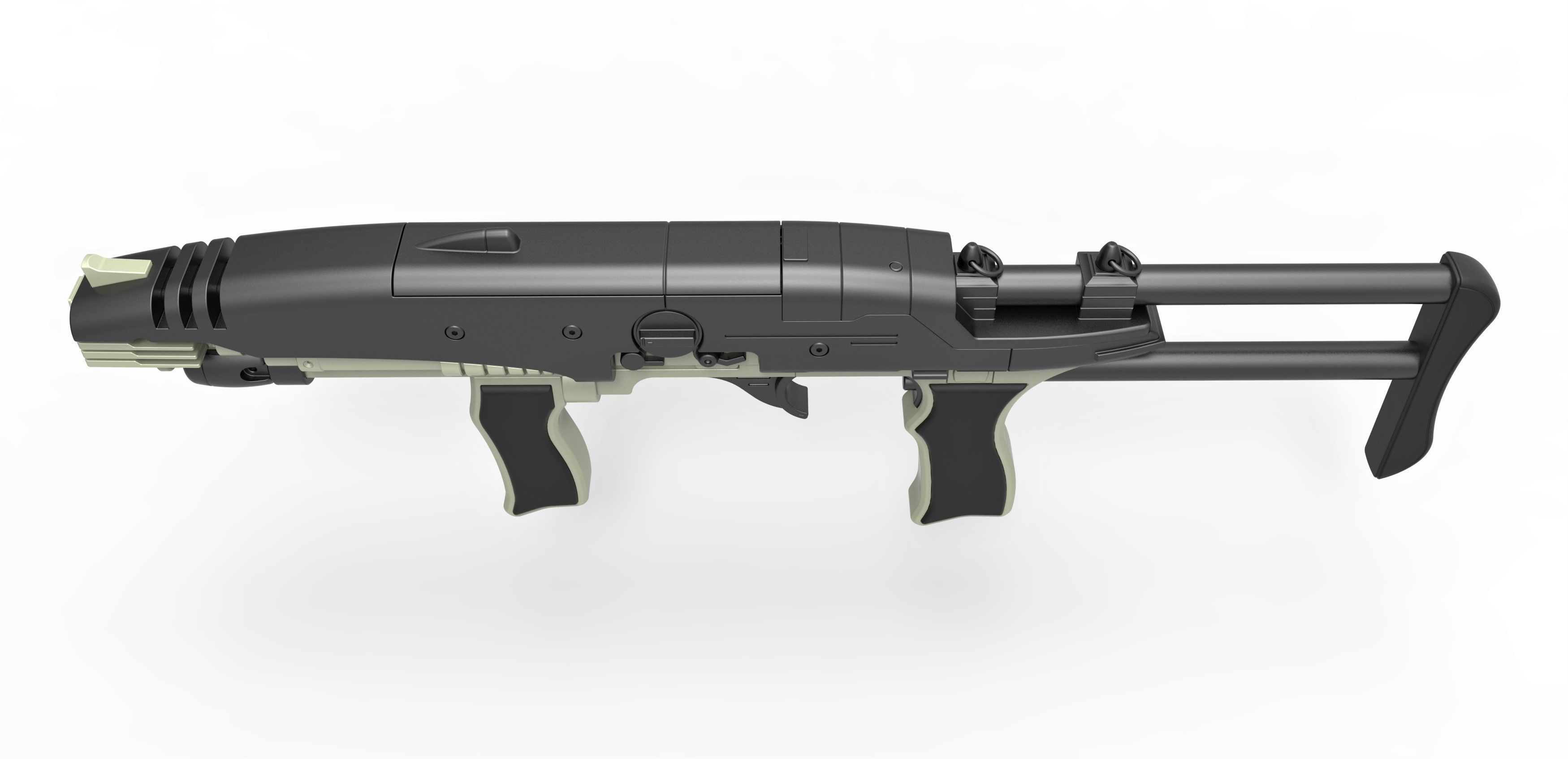 Hero MACO Particle Rifle from Star Trek Enterprise 3D model | CGTrader
