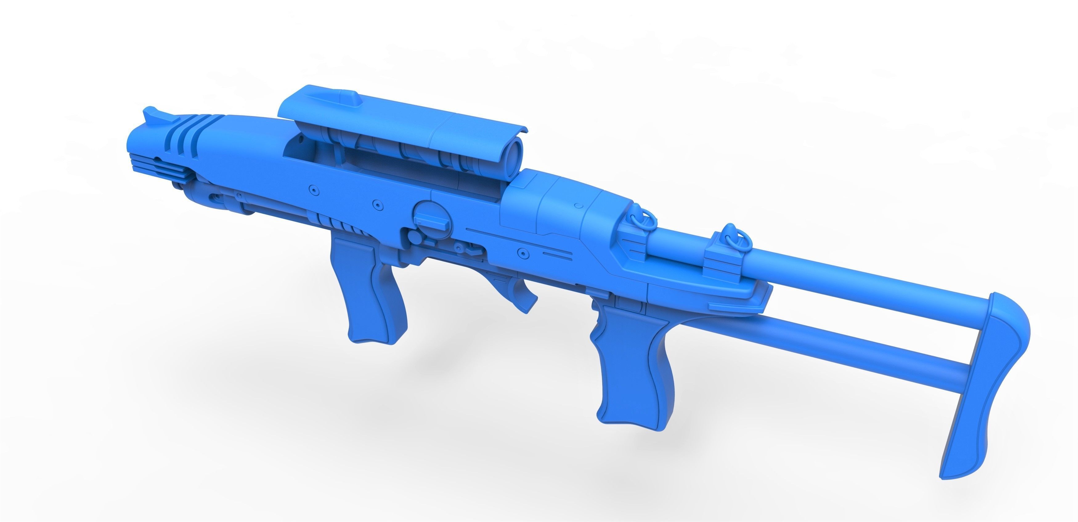 Hero MACO Particle Rifle from Star Trek Enterprise 3D model | CGTrader