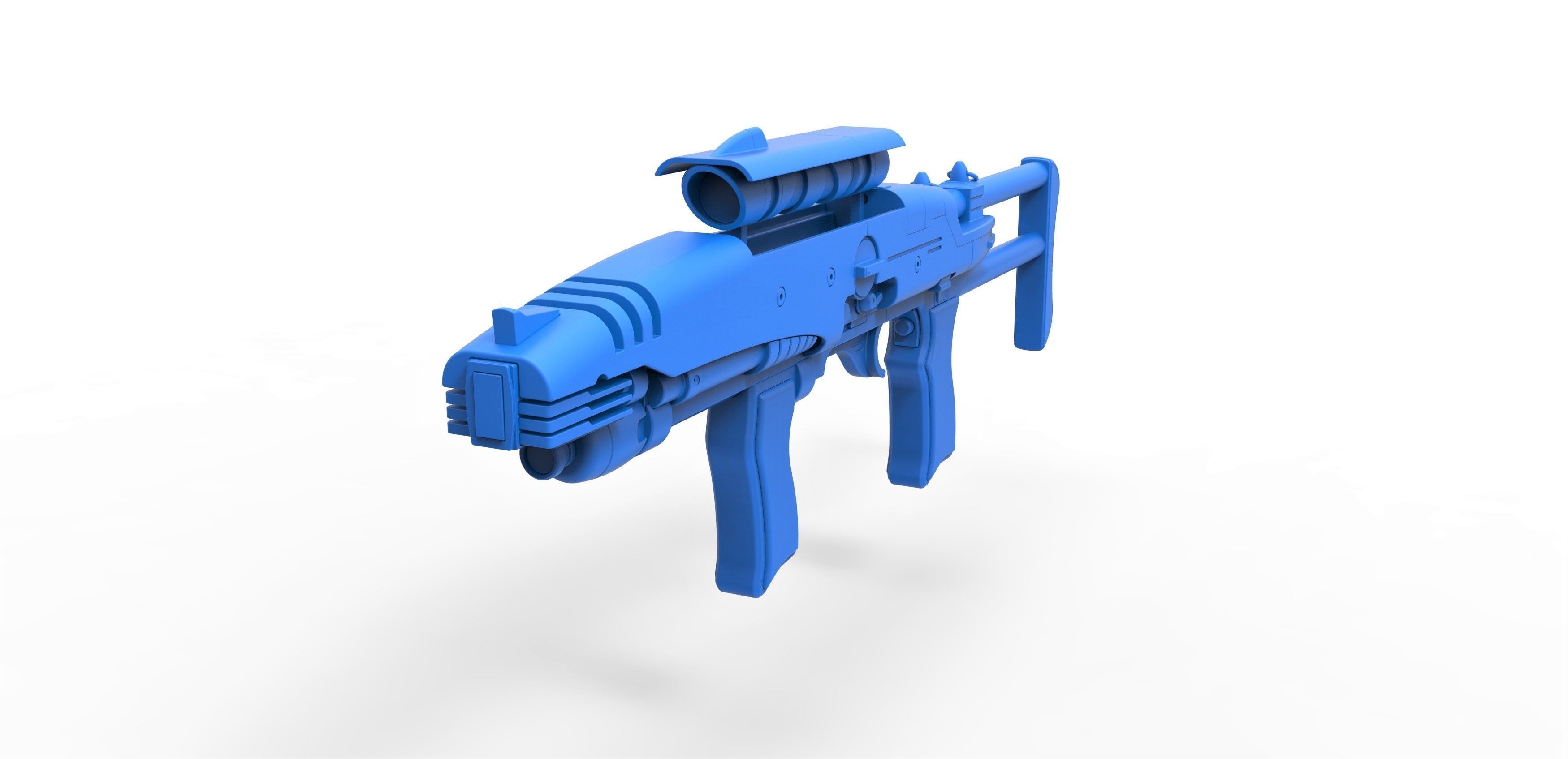 Hero MACO Particle Rifle from Star Trek Enterprise 3D model | CGTrader