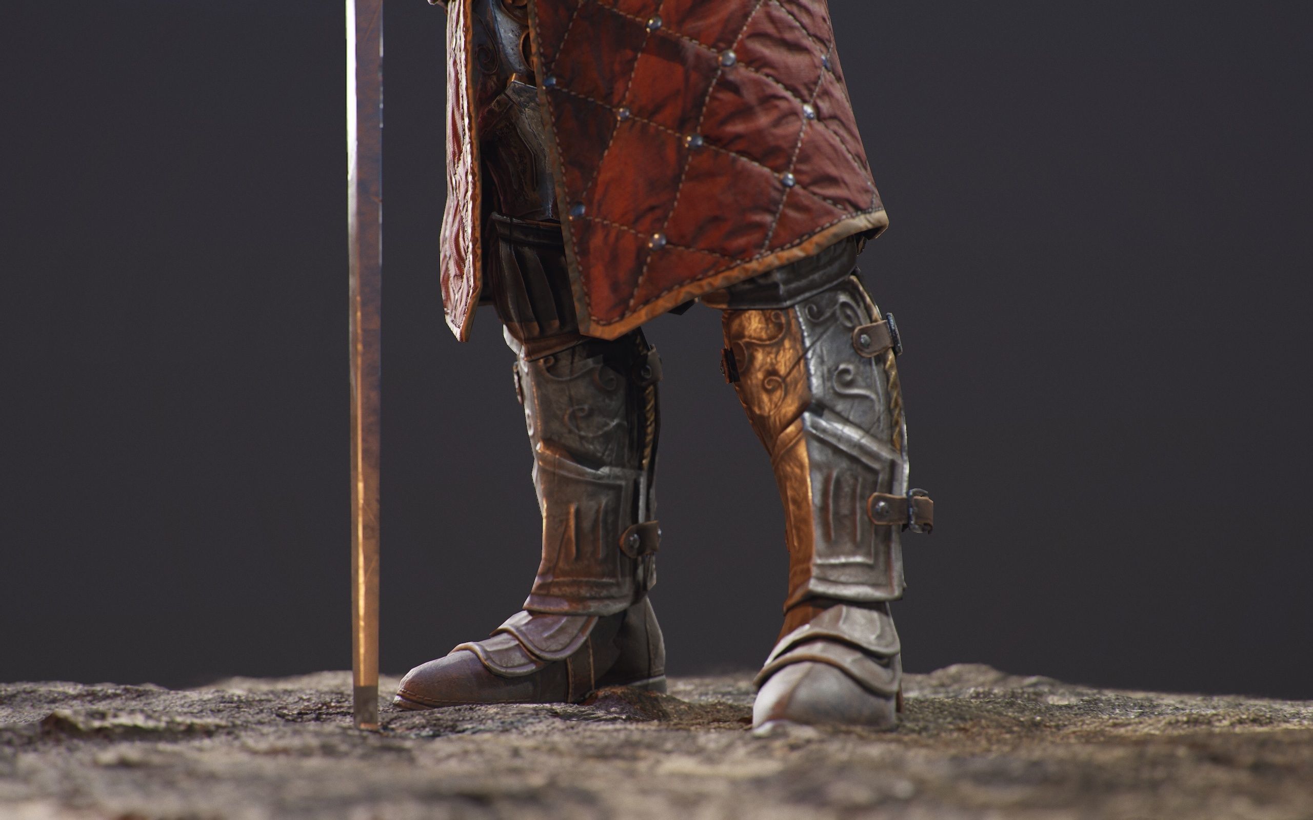 3D model Knight Errant VR / AR / low-poly rigged | CGTrader