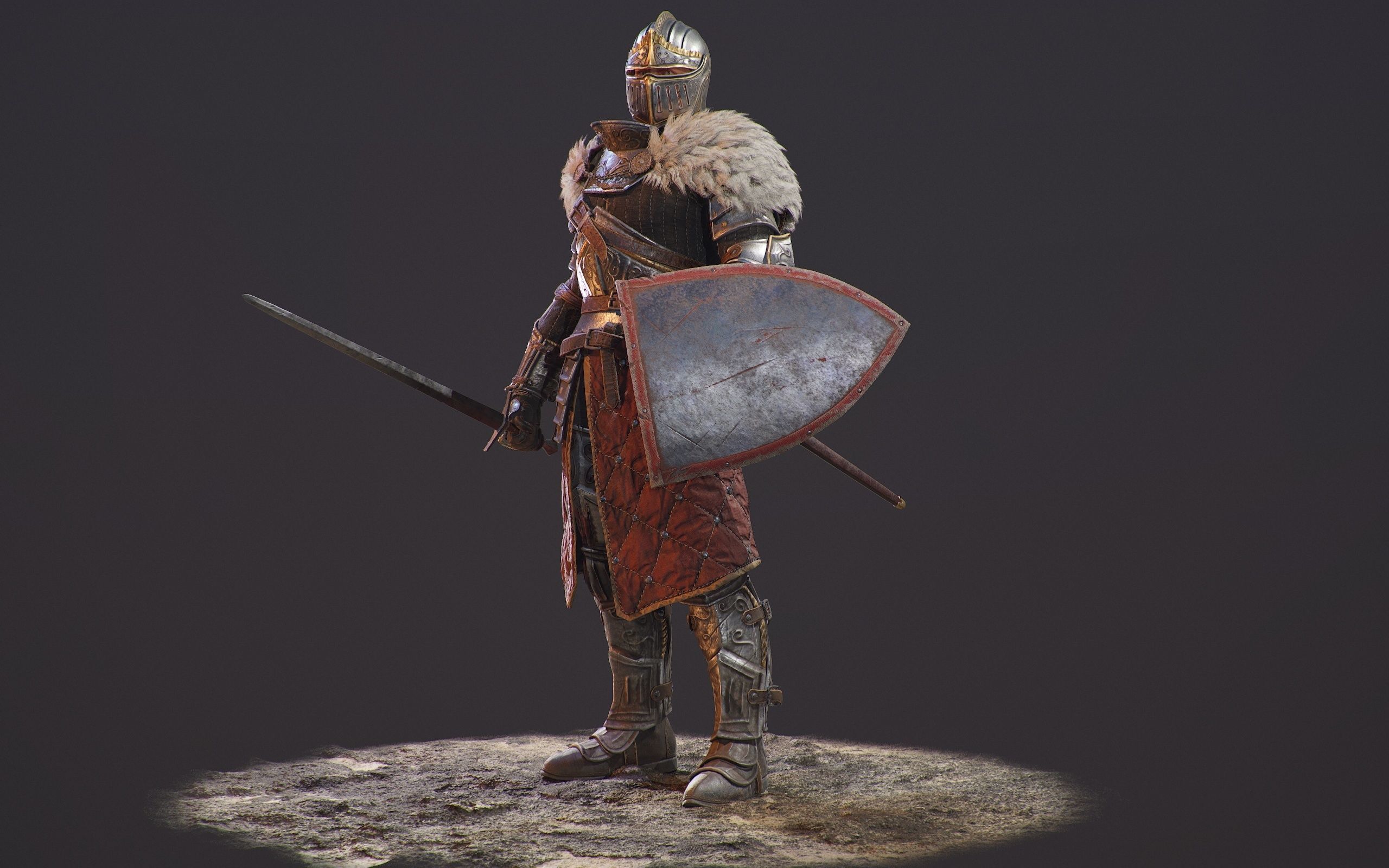 3D model Knight Errant VR / AR / low-poly rigged | CGTrader