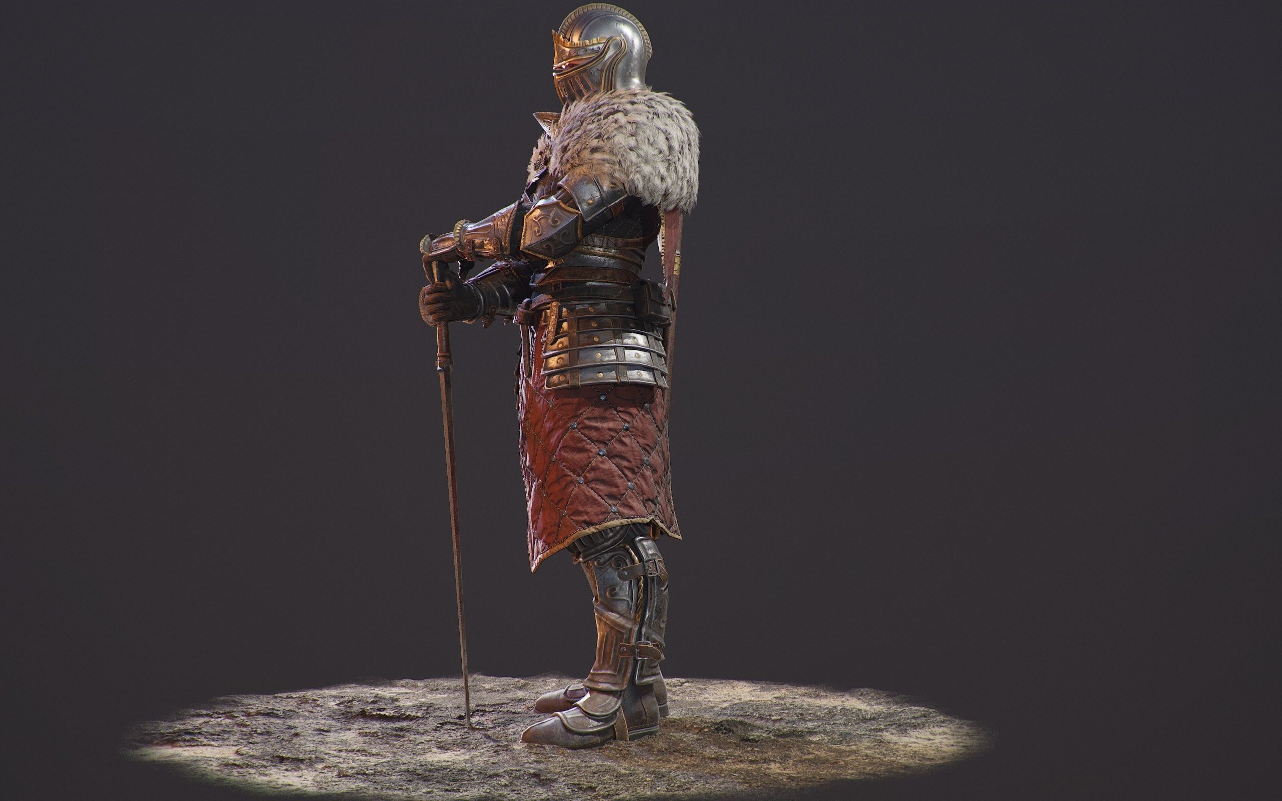 3D model Knight Errant VR / AR / low-poly rigged | CGTrader