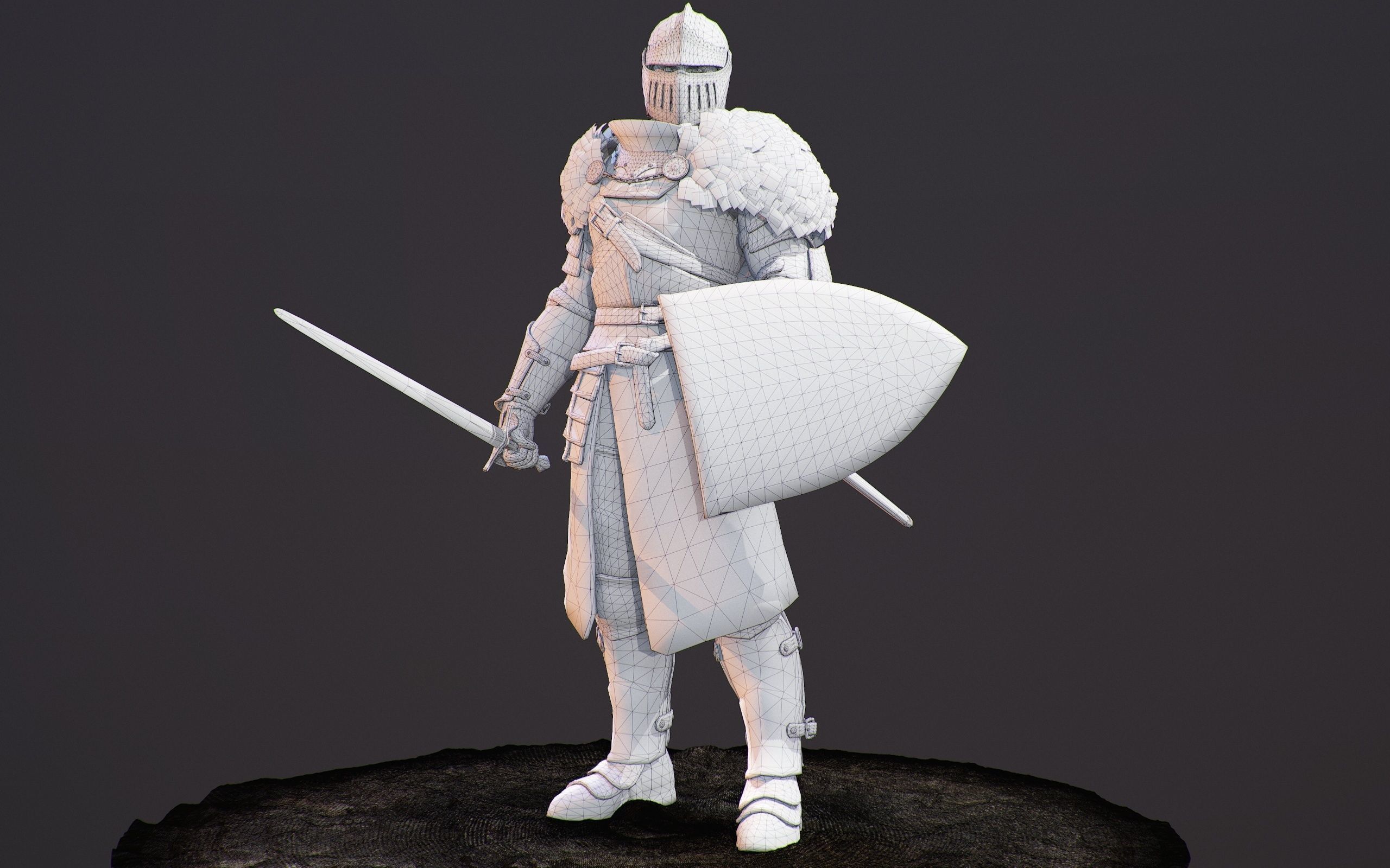 3D model Knight Errant VR / AR / low-poly rigged | CGTrader