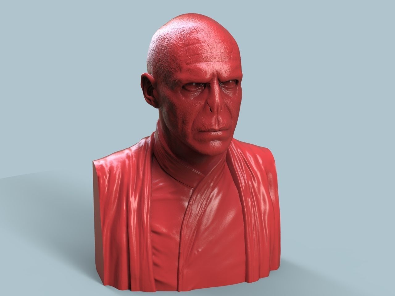 Lord Voldemort 3D model 3D printable | CGTrader