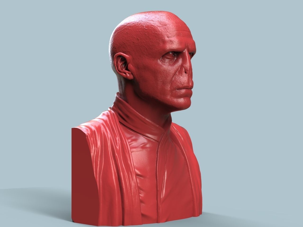 Lord Voldemort 3D model 3D printable | CGTrader