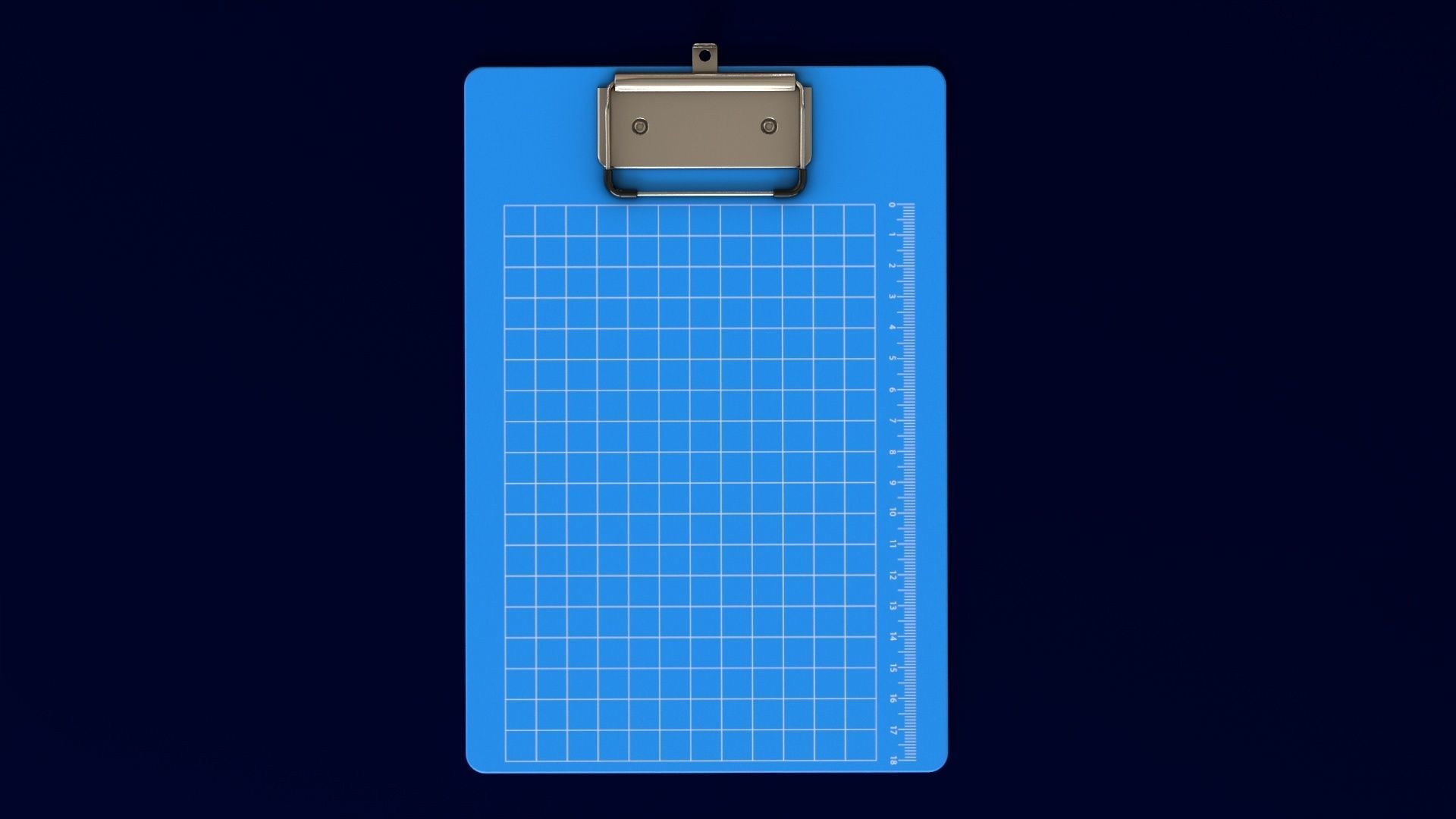 3D model Clipboard with wall hanger VR / AR / low-poly | CGTrader