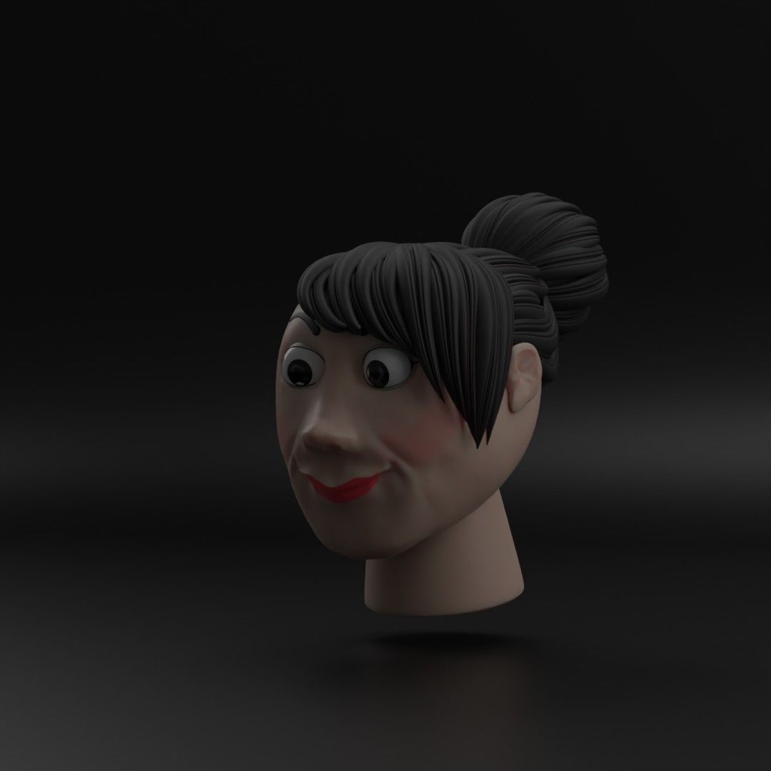 Cartoon Character free 3D model | CGTrader