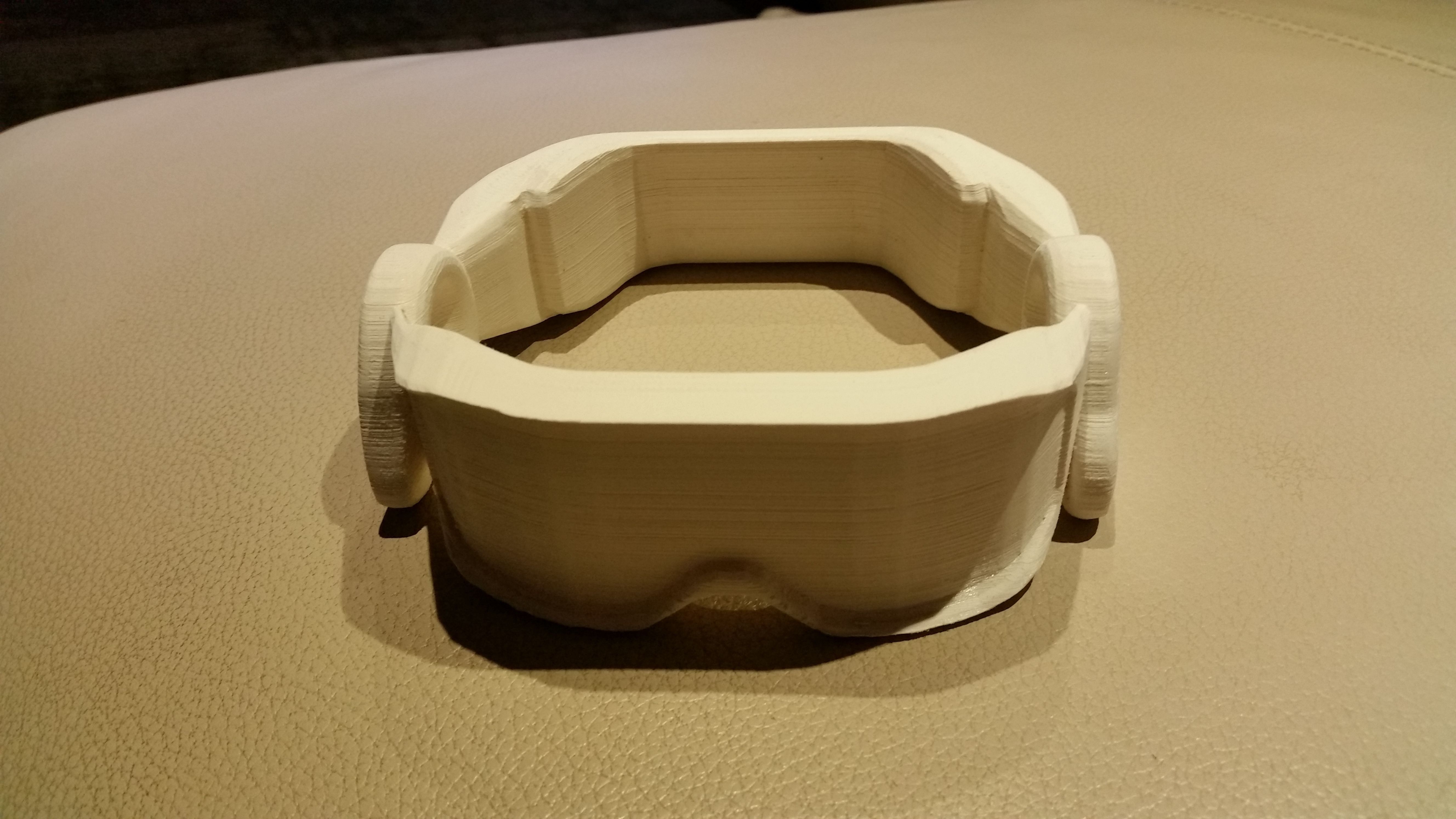 Futuristic VR glasses 3D model 3D printable | CGTrader