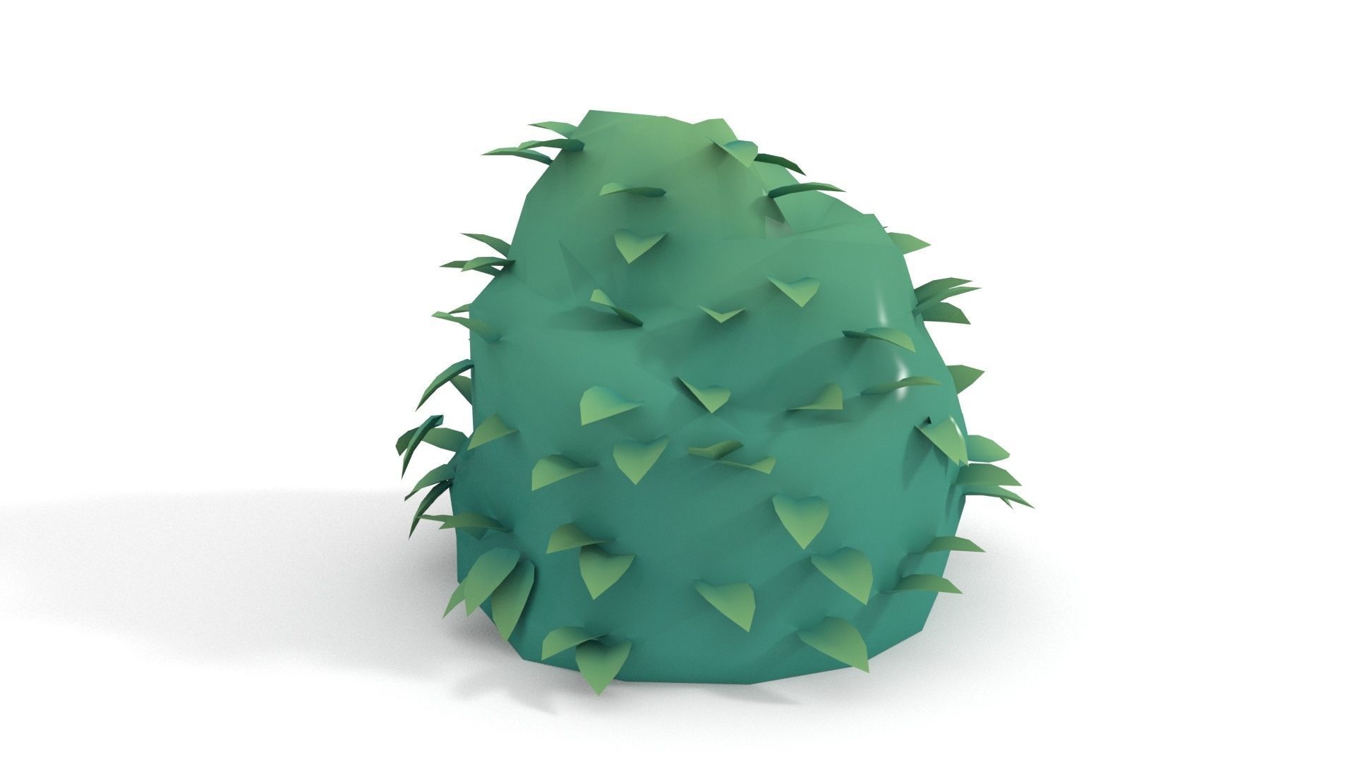 Low-poly Stylized Bush collection 3D model | CGTrader